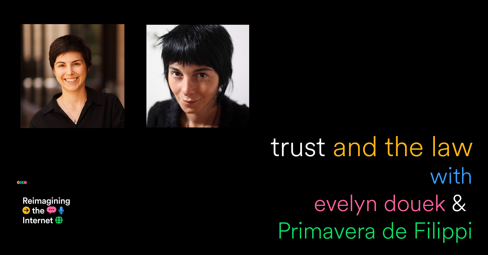 71 Do We Trust the Internet? with evelyn douek and Primavera de Filippi ...